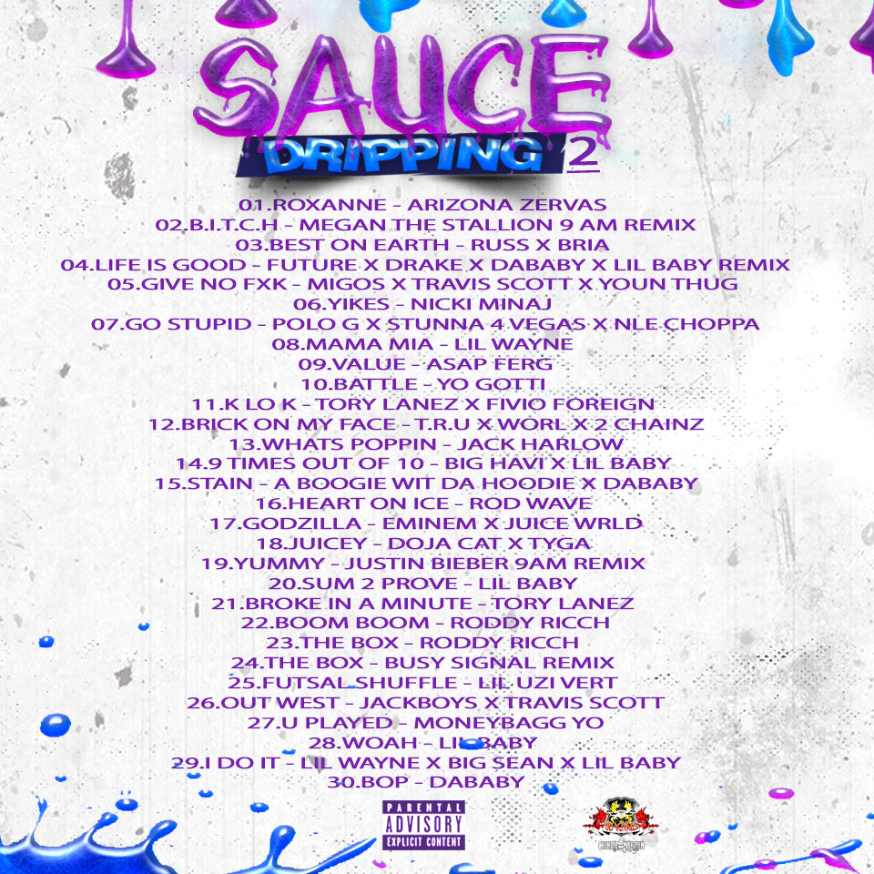 Sauce Dripping 2(Dope!!) – Dj P-lee